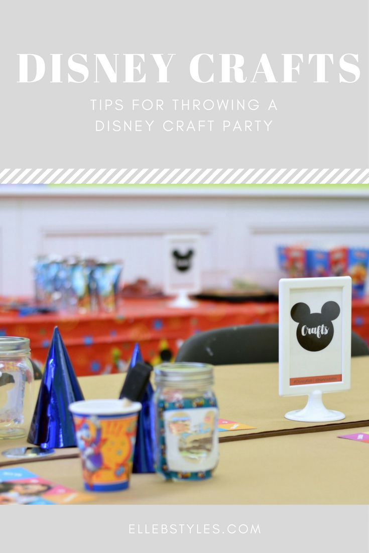 5 Tips for Throwing The Perfect Disney Craft Party