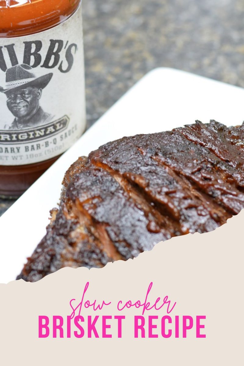 Slow Cooker Stubbs BBQ Beef Brisket - Bianca Dottin