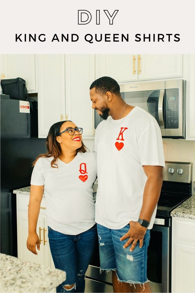 DIY King and Queen Shirts - Bianca Dottin