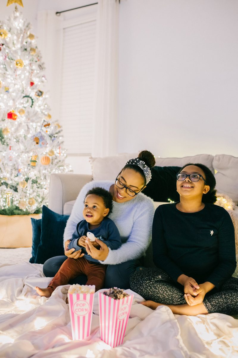 Simple DIY Cozy Family Movie Night at Home - Bianca Dottin