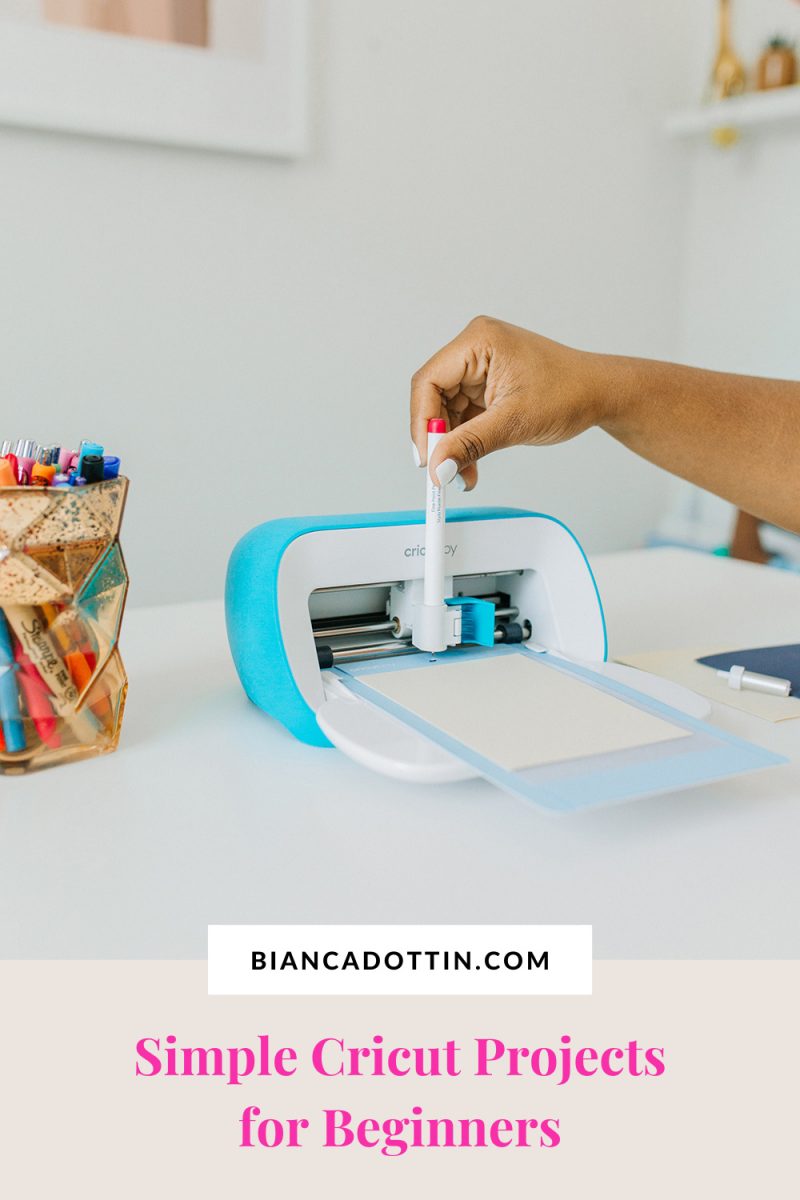 Simple Cricut Projects for Beginners - Bianca Dottin