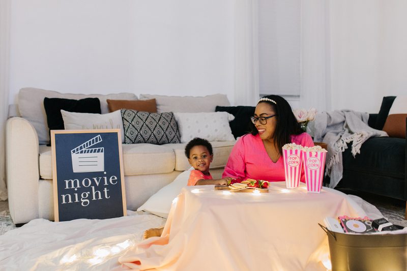 How to Plan a Movie Date Night at Home - Bianca Dottin
