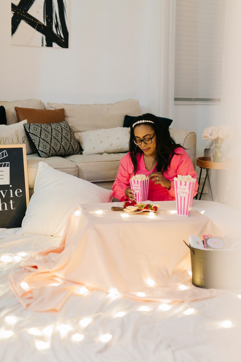 How to Plan a Movie Date Night at Home - Bianca Dottin
