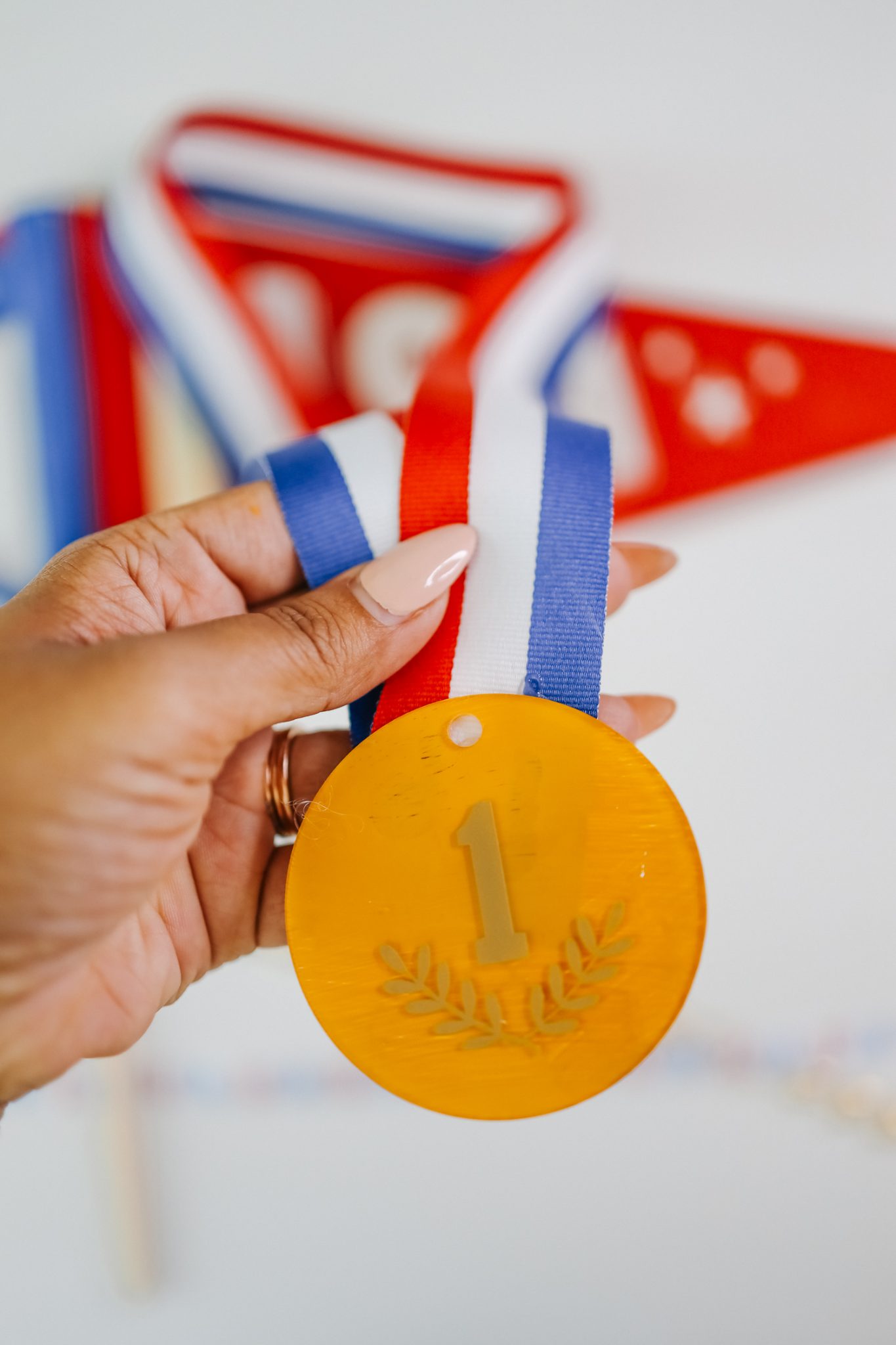 DIY Olympic Gold Medals - Bianca Dottin